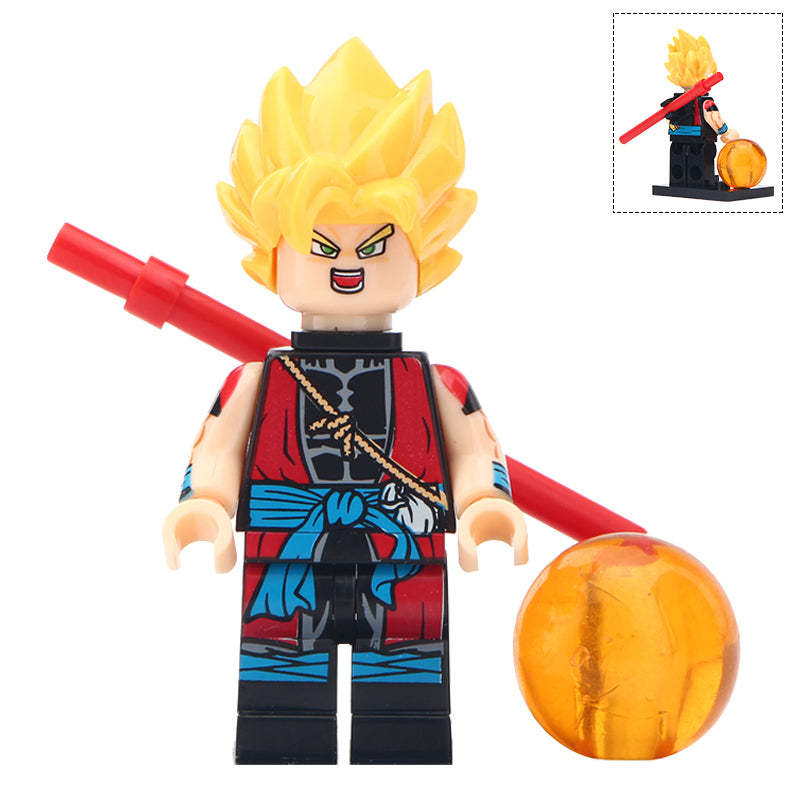 Xeno Goku Building Minifigure Bricks US and 50 similar items