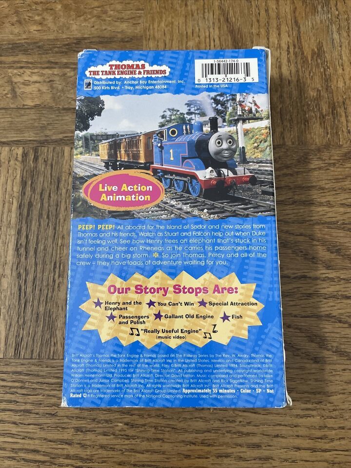 Thomas And Friends The Gallant Old Engine VHS - VHS Tapes