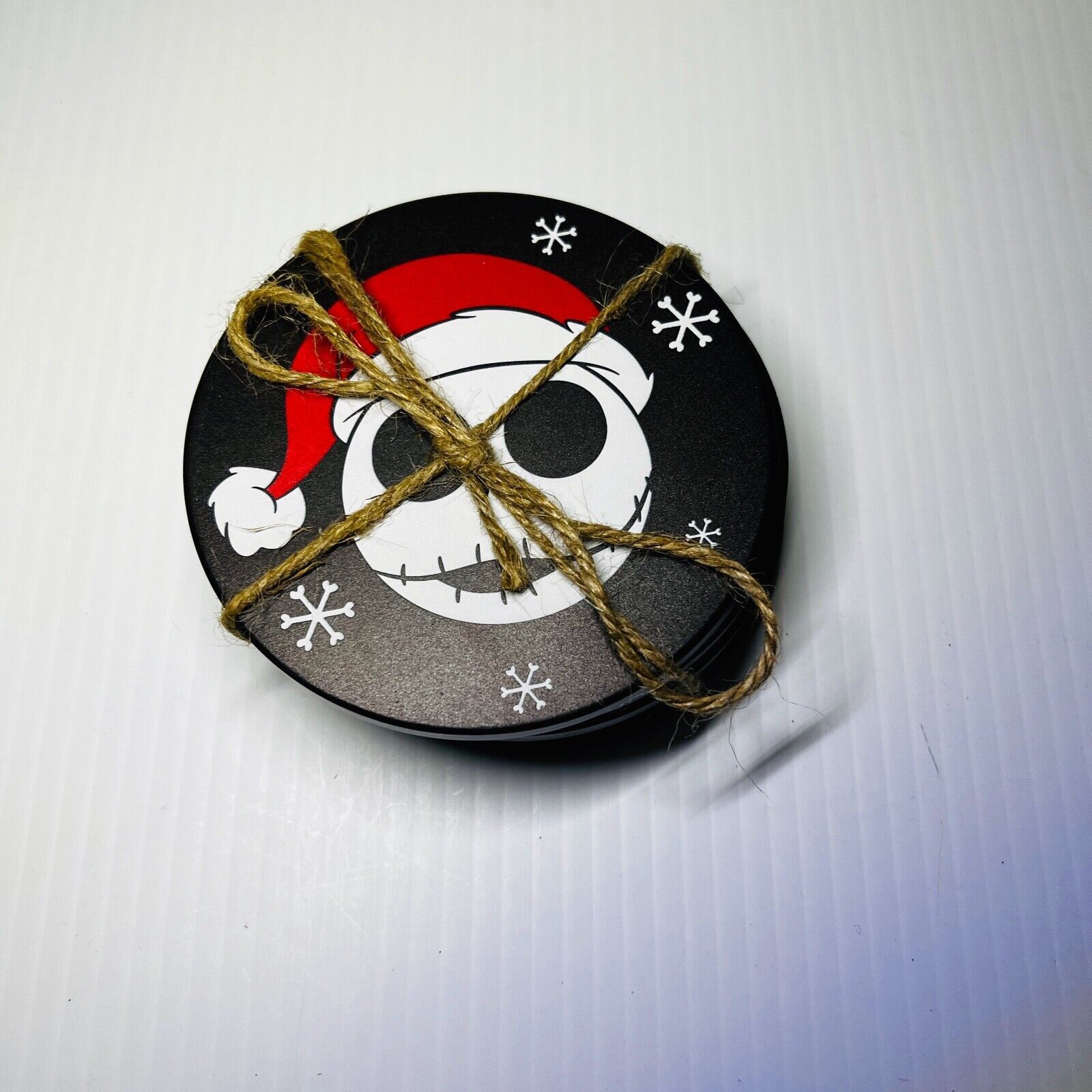 Nightmare Before Christmas Coasters Assorted Jack Skellington Faces Set ...
