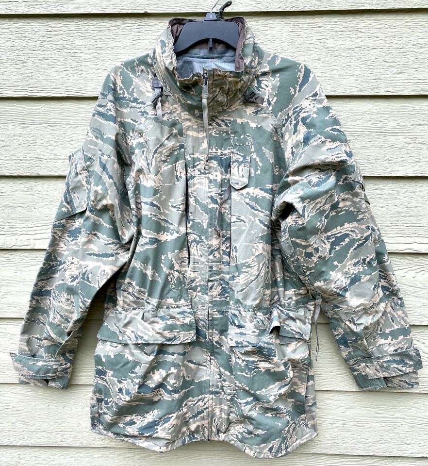 GENUINE USAF APECS ABU GORE TEX TIGER STRIPE ALL PURPOSE SET - LARGE ...