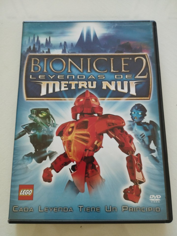 Bionicle 2 leyendas de Camaro Nui lego - DVD Spanish English Region 2 ...