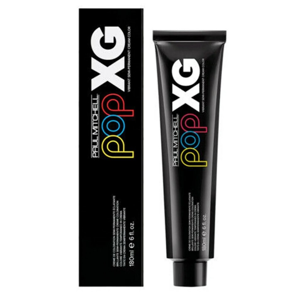 Paul Mitchell Pop XG Blue Vibrant Semi-Permanent Cream Hair Color 6oz ...
