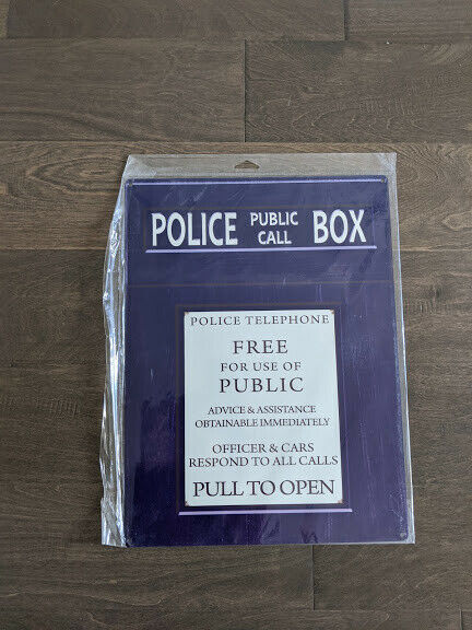 16" POLICE Free Public Telephone 3d cutout retro USA STEEL plate ...