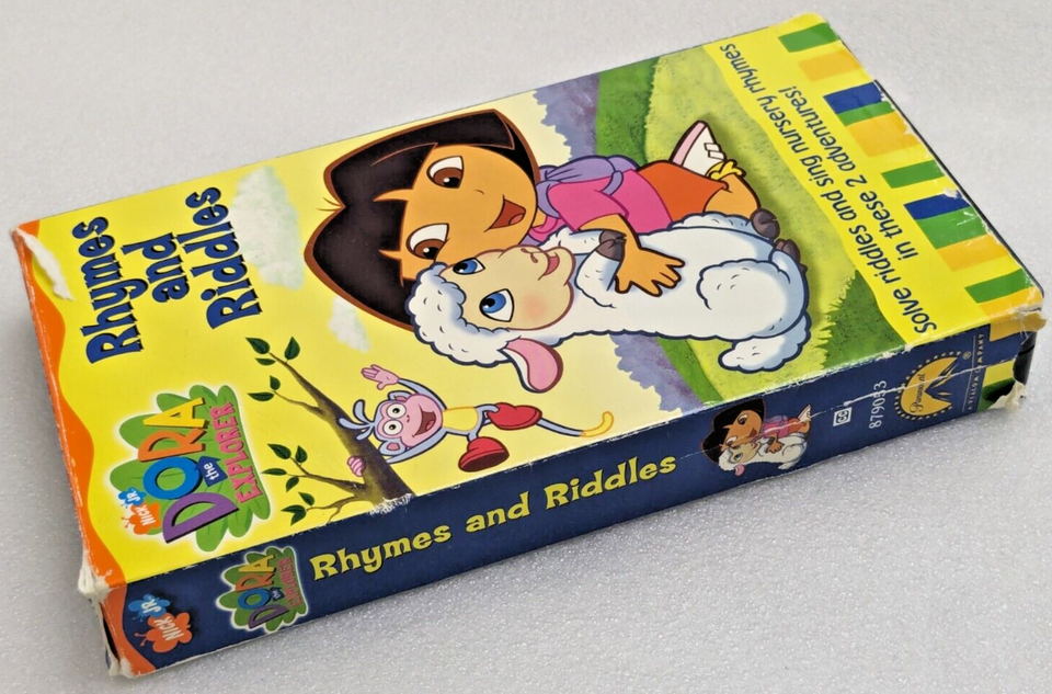 Dora The Explorer Rhymes and Riddles (VHS, 2003, Nick Jr.) - VHS Tapes