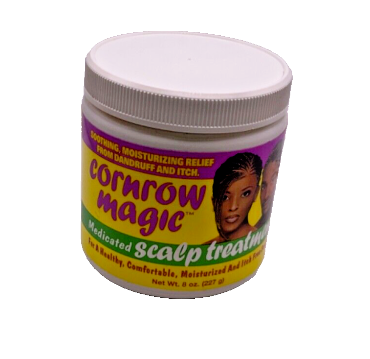Cornrow Magic Medicated Scalp Treatment/8oz - Serum & Oils