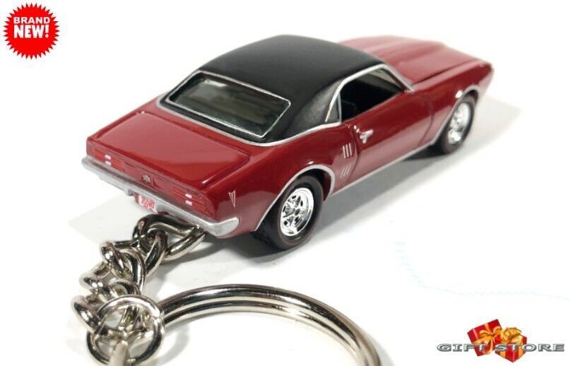RARE KEY CHAIN 1967/1968/1969 RED BLACK PONTIAC FIREBIRD CUSTOM LIMITED ...