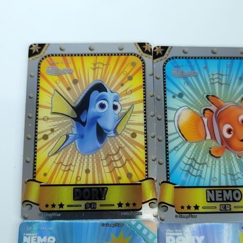 Finding Nemo Dory Complete 4 Card Set Disney 100 Pixar 37th Oscars ...