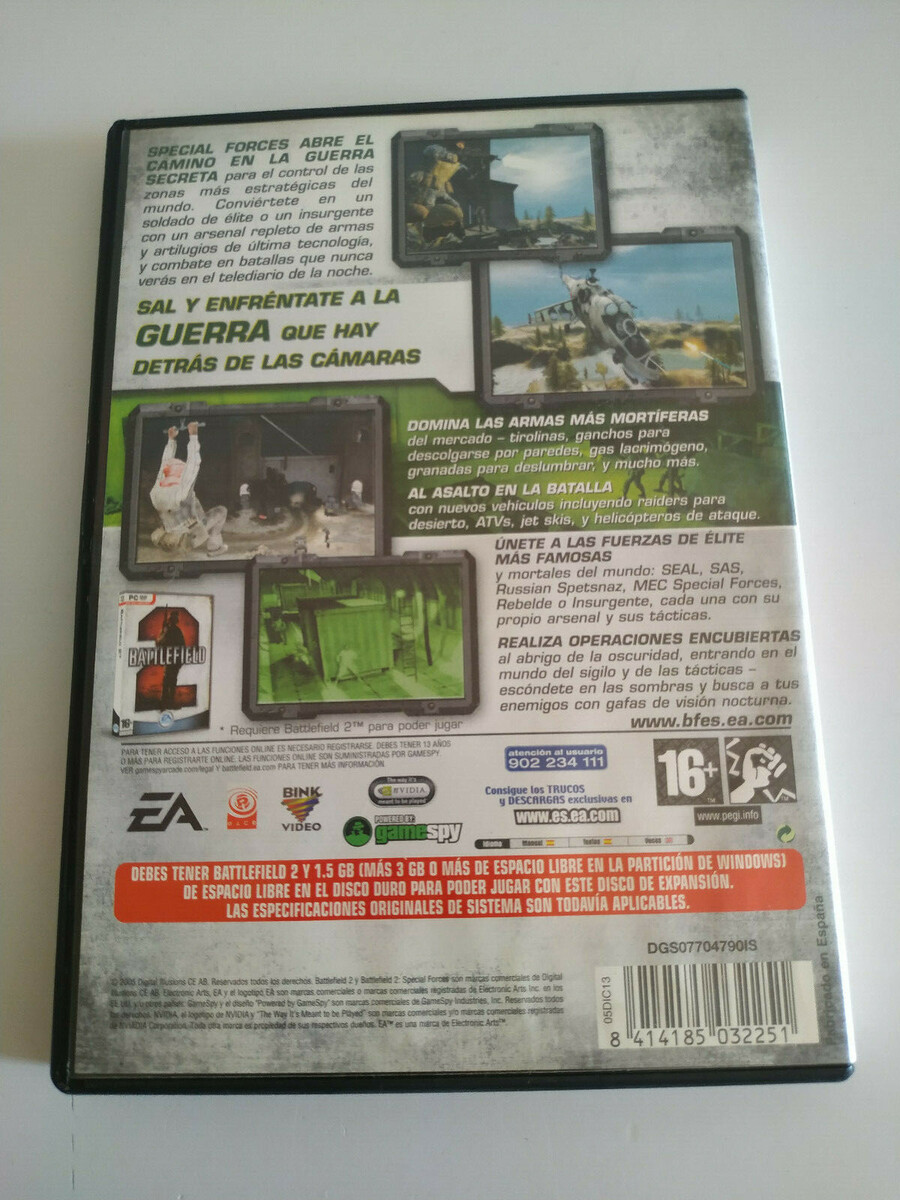 Battlefield Special Forces Disc de Expansion - juego para PC Dvd-rom ...