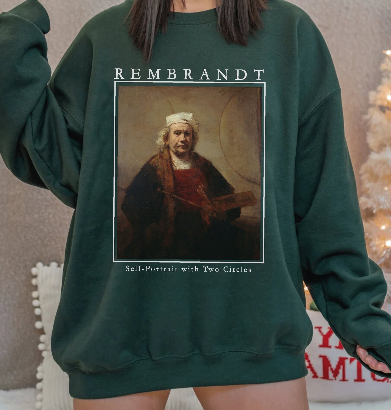 rembrandt Art Sweatshirt, Aesthetic unisex sweater,rembrandt Art ...