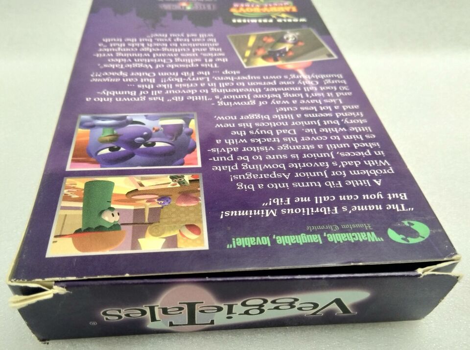 VeggieTales - Larryboy And The Fib from Outer Space! (VHS, 1997) - VHS ...