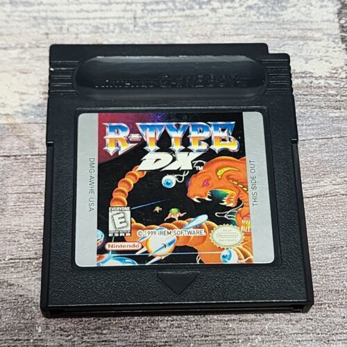 R-Type DX Game Boy Color Nintendo GBC Shooter Authentic Tested - Video ...