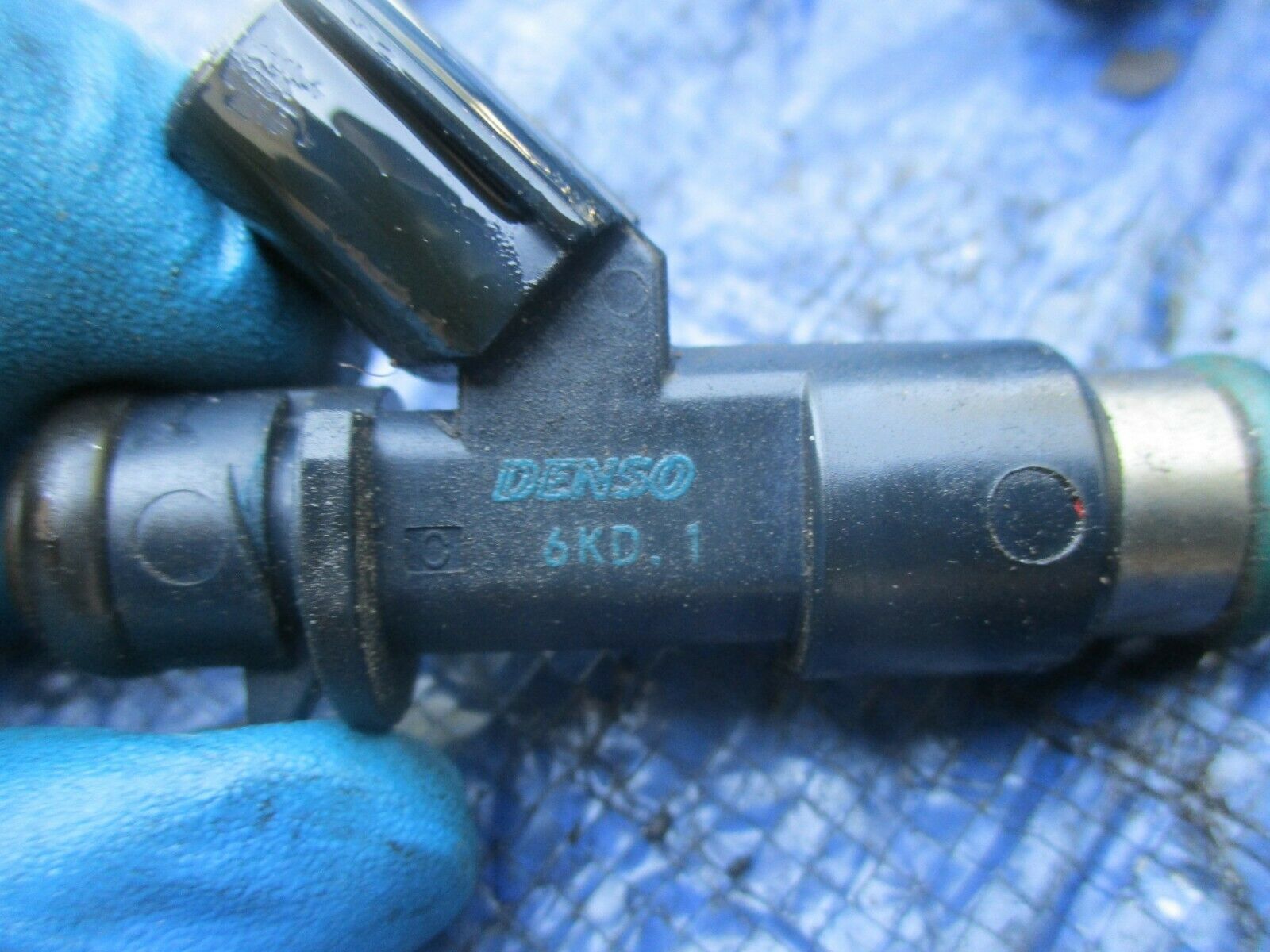 2007 Acura MDX J37A1 fuel injectors set OEM engine motor J37 Denso 6JH ...