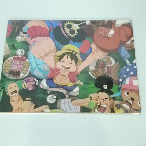 Luffy Eating One Piece Hz2-038 Double-sided Art Board A4 8" x 11" Waifu ...