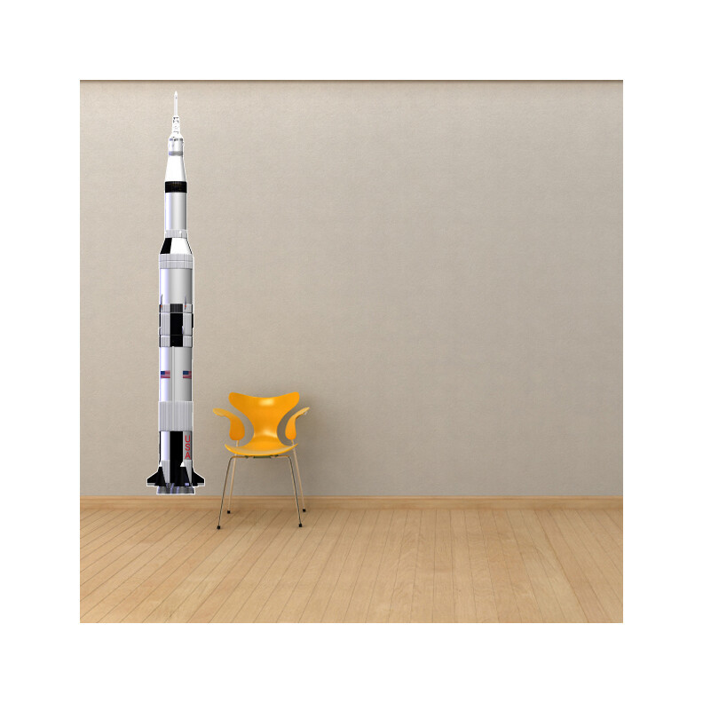 Saturn V Rocket Extra Large Wall Decal - 6 ft. Tall - Peel and Stick ...