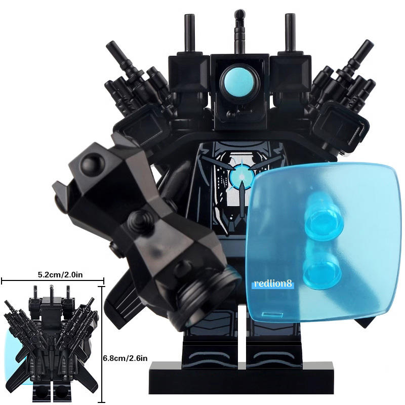 Titan Cameraman Skibidi Toilet Custom Printed Lego Compatible Minifigure Bricks - Building Toy ...