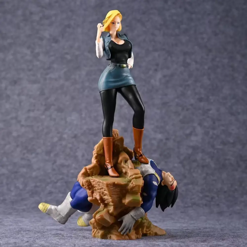 Dragon Ball Vegeta VS Android 18 Figure Model Toys - Toys & Hobbies