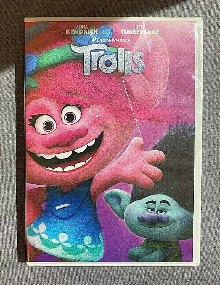 New Sealed Trolls (DVD 2018 Widescreen) Anna Kendrick, Justin ...