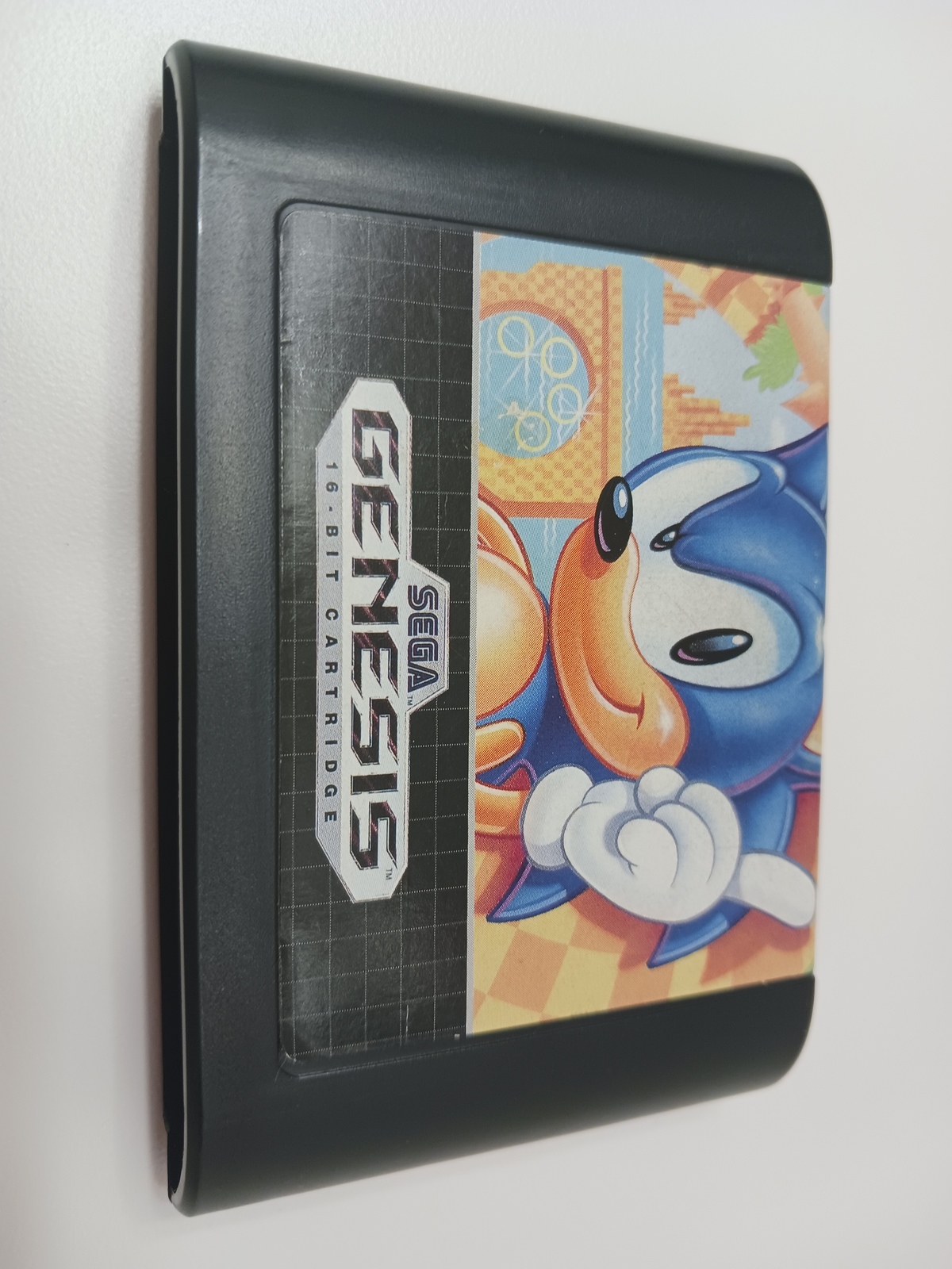 Sega Genesis Sonic The Hedgehog CIB excellent condition with retail tab ...