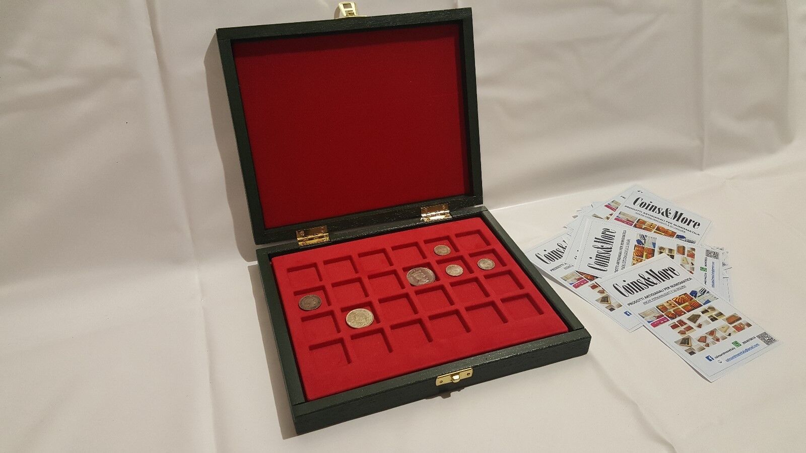 Pencil Box for Coins Made a Hand Colour Green Empire - Appliances