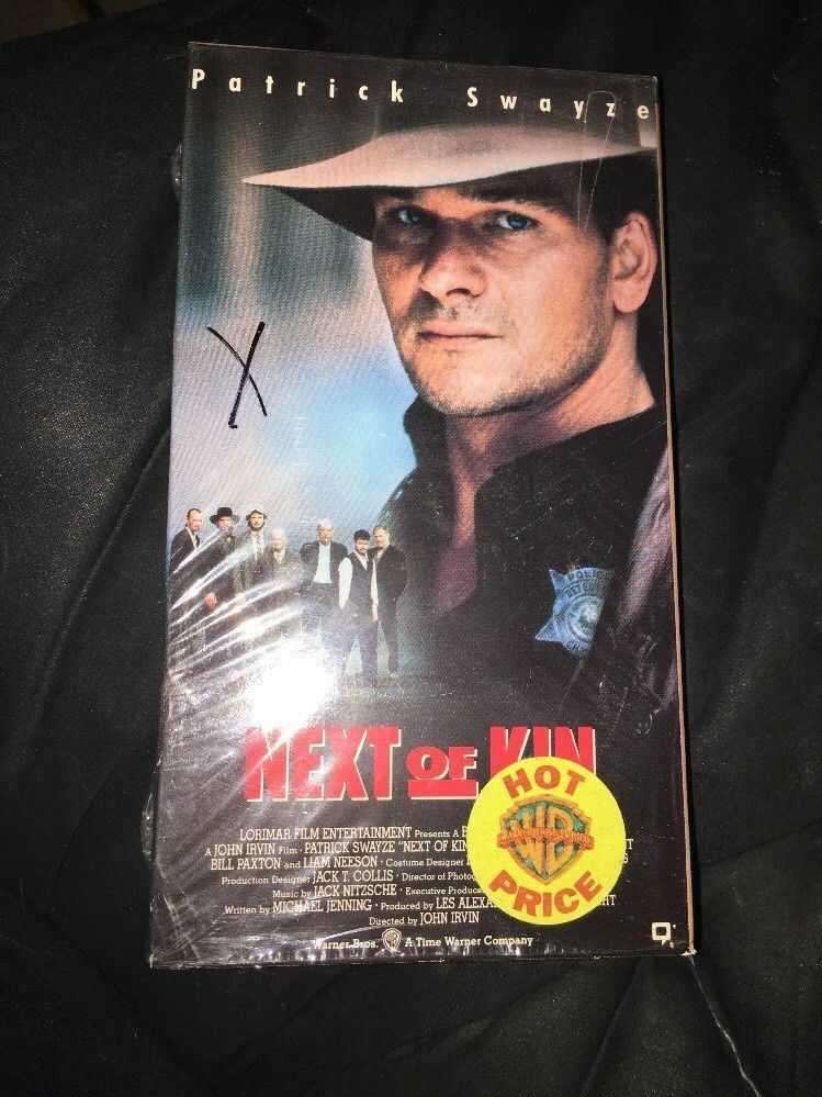 Próximo De Kin (VHS, 1994) Patrick Swayze Helen Caza Bill Paxton Liam ...