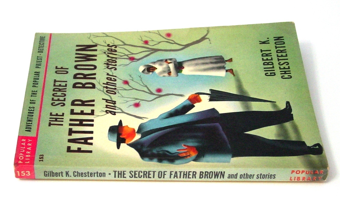 G.K. Chesterton SECRET OF FATHER BROWN 1948 1st Popular Library Vintage ...