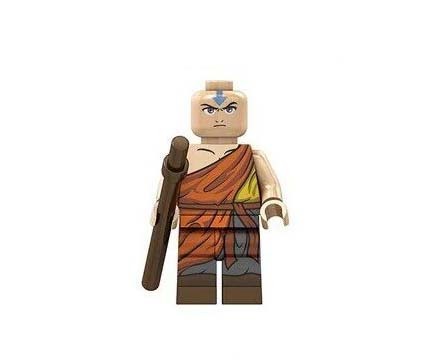 Minifigure Aang Avatar The Last Airbender Cartoon Building - LEGO (R ...