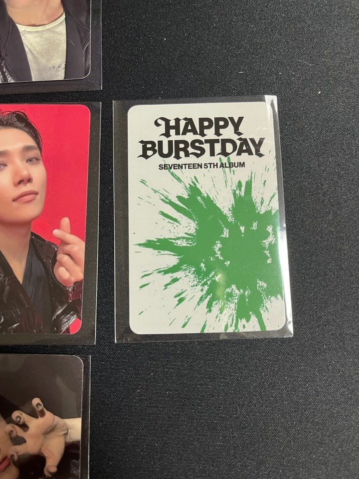 JUN SEVENTEEN Offizielle OLIVE YOUNG POB Fotokarte "HAPPY BURSTDAY ...