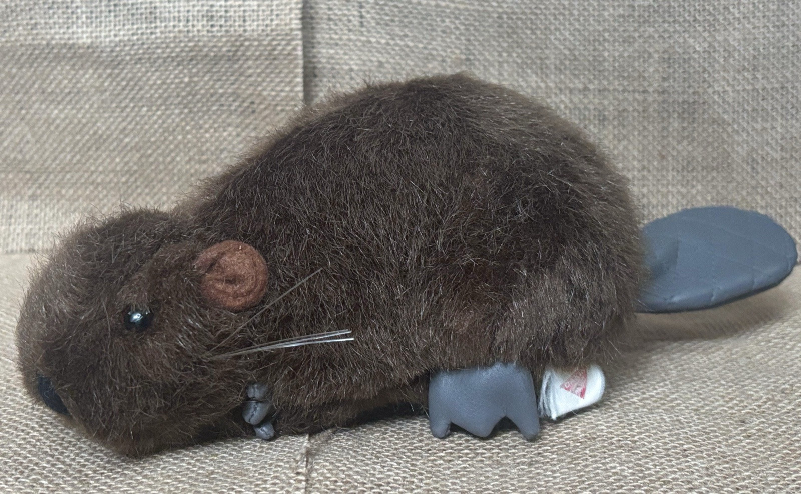 Vintage Dakin Beaver Plush Stuffed Animal Small Realistic Fun Whimsical ...
