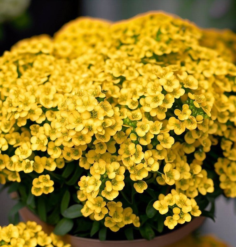 FMG Alyssum Saxatile Alyssum Basket Of Gold Fragrant Yellow Flower ...