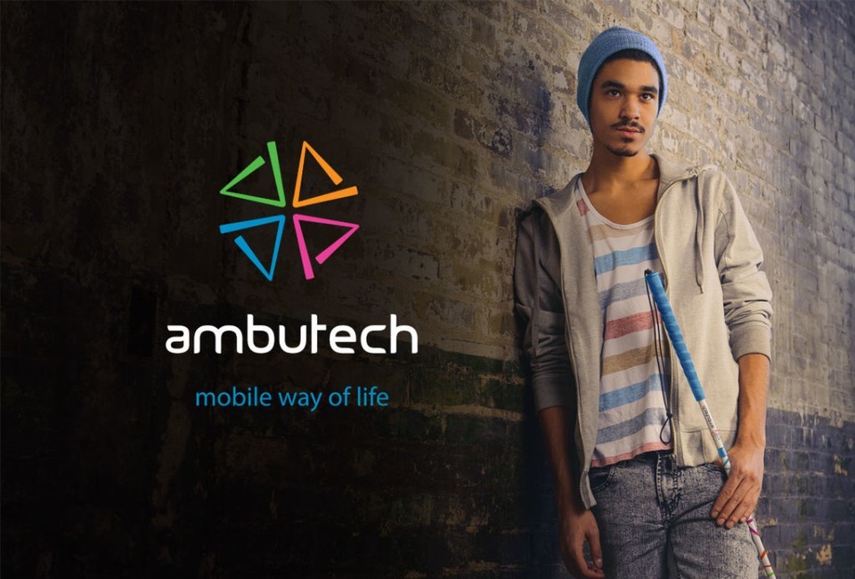 Ambutech Mobility Walking Cane: Folding Aluminum Cane (4 Section) - 56 inches - Low Vision ...