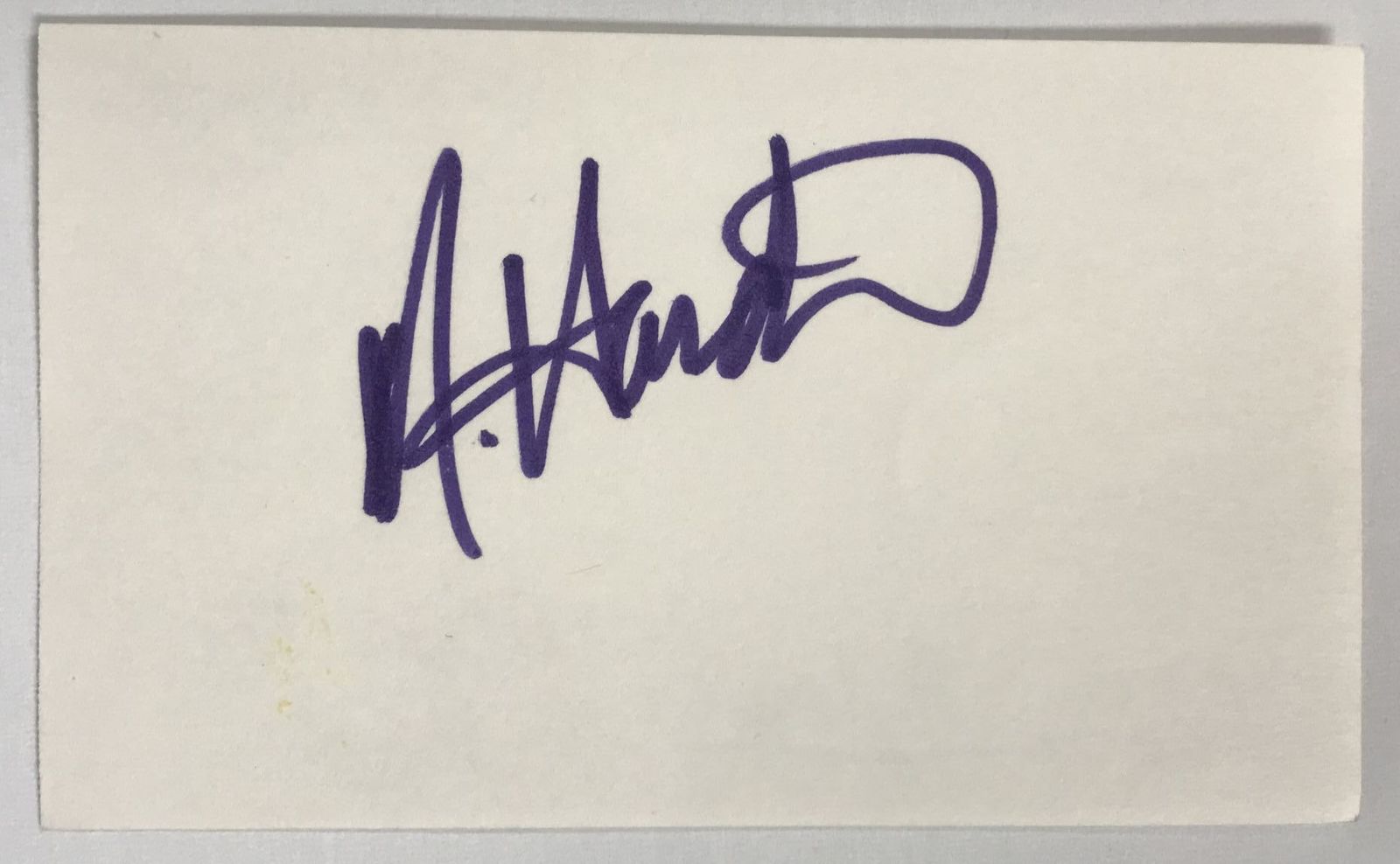 Melora Hardin Signed Autographed 3x5 Index Card - HOLO COA - Cards & Papers