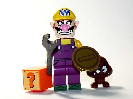 Gift Wario Deluxe The Super Mario Bros. Movie Minifigure Mini Action ...