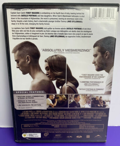 Brothers (DVD, 2010) Tobey Maguire Jake Gyllenhaal Natalie Portman ...