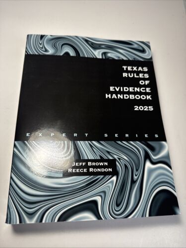 Texas Rules of Evidence Handbook, 2025 Ed and 50 similar items