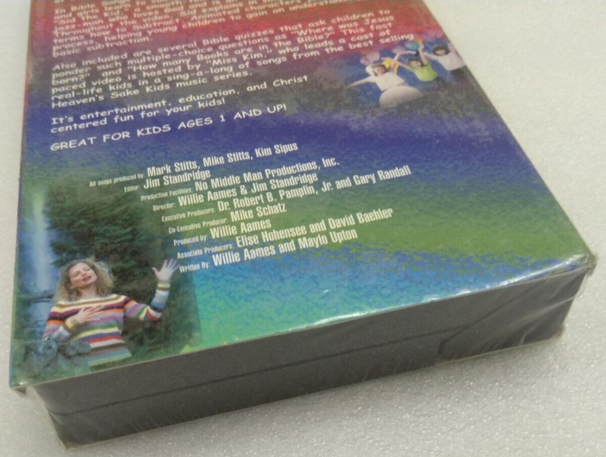 VHS Heaven’s Sake Kids Bible Songs and Learning To Subtract (VHS, 2000 ... VHS Heaven’s Sake Kids Bible Songs and Learning To Subtract (VHS, 2000 ...