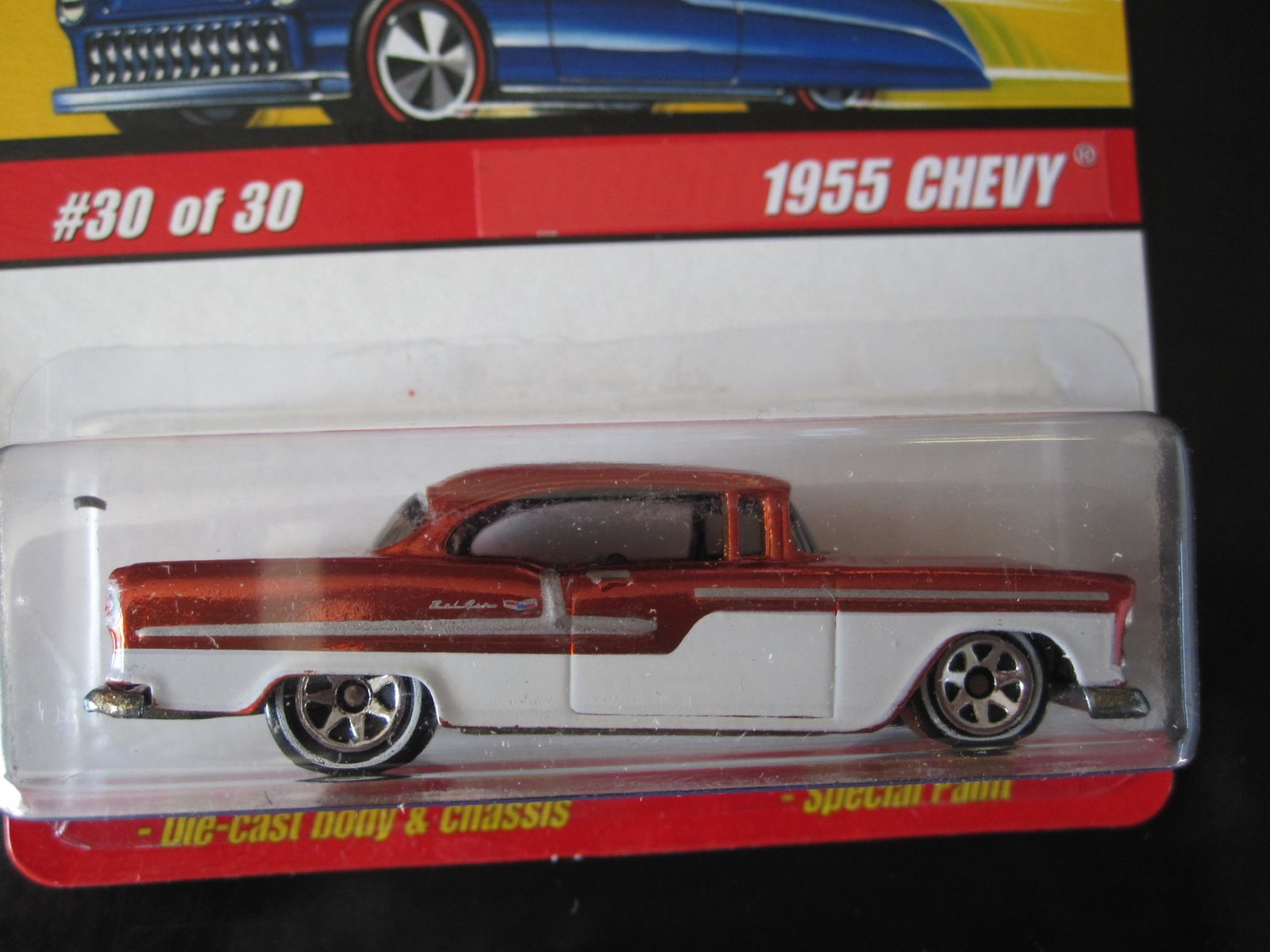 1955 Chevy (Orange)2006 Hot Wheels Classics #30 Series 2 - Formula 1 Cars