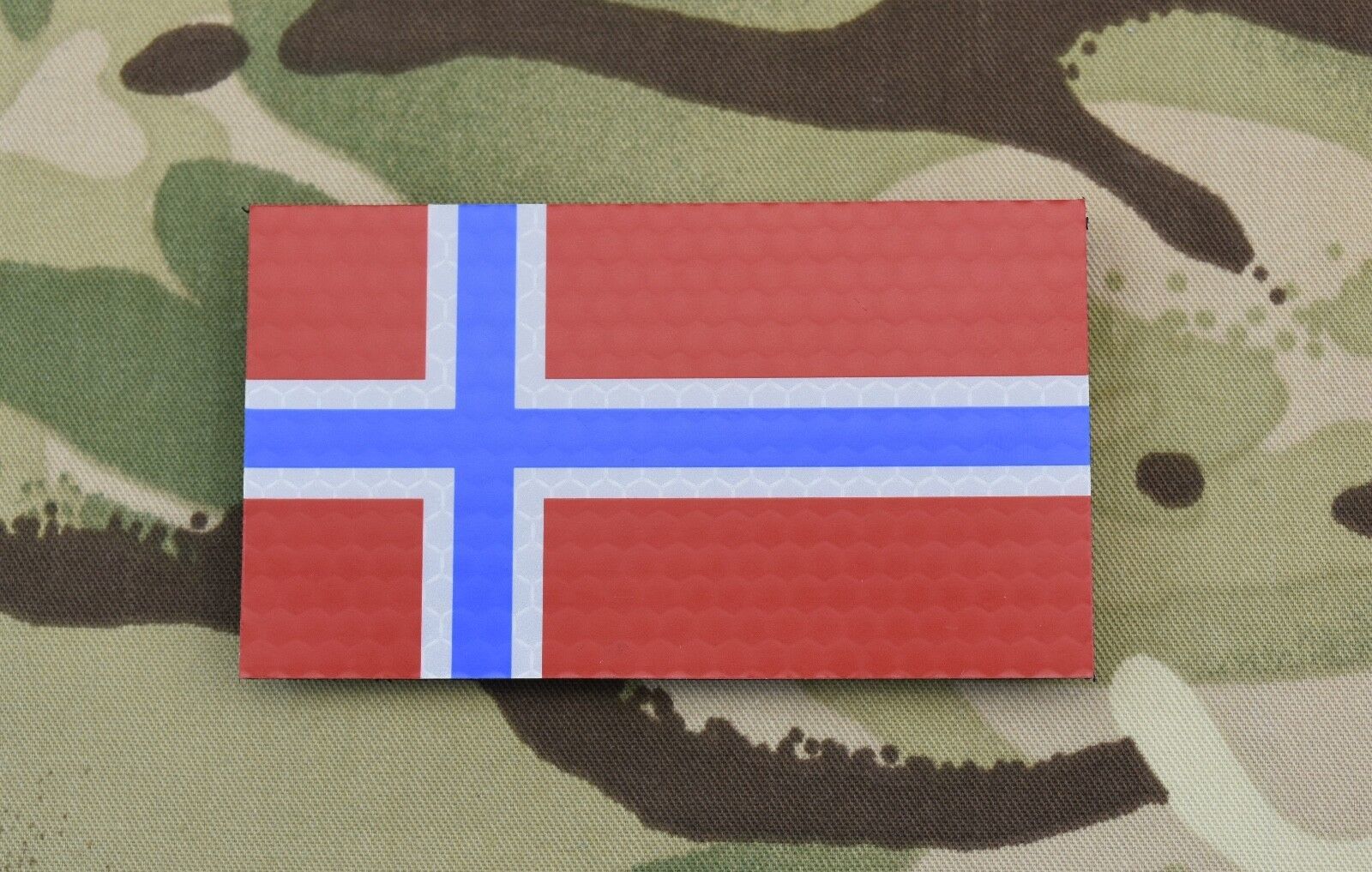 Infrared SOLAS Reflective Norway Flag FSK NORSOCOM Hærens Jegerkommando ...