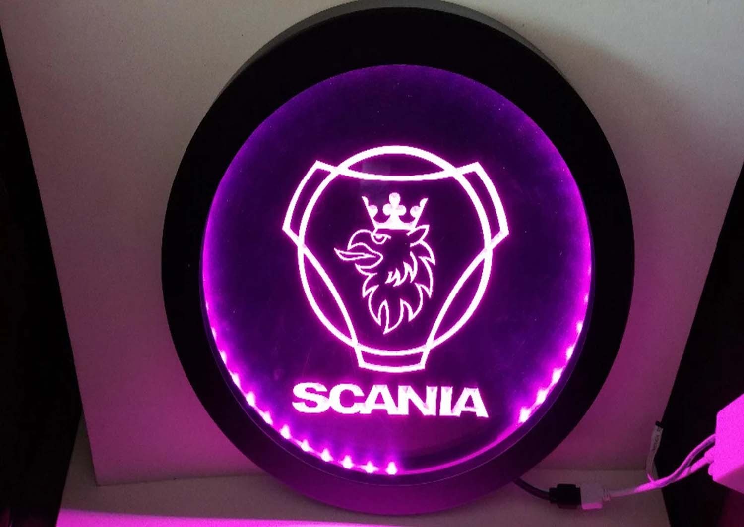 Scania Car Logo Led Neon Sign Multi-Color and similar items