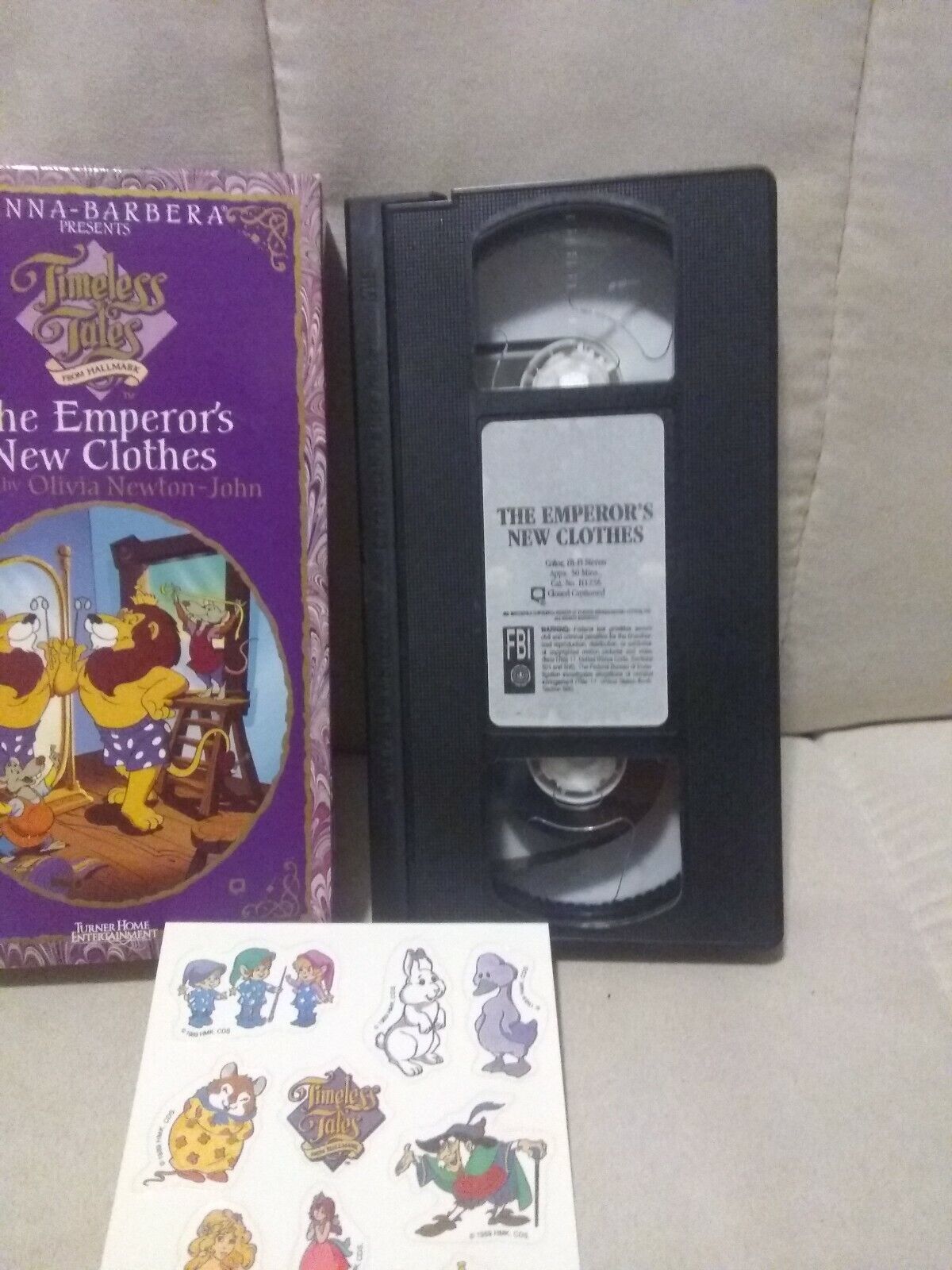 The Emperor's New Clothes Hallmark Timeless Tales VHS 1990 (animated ...