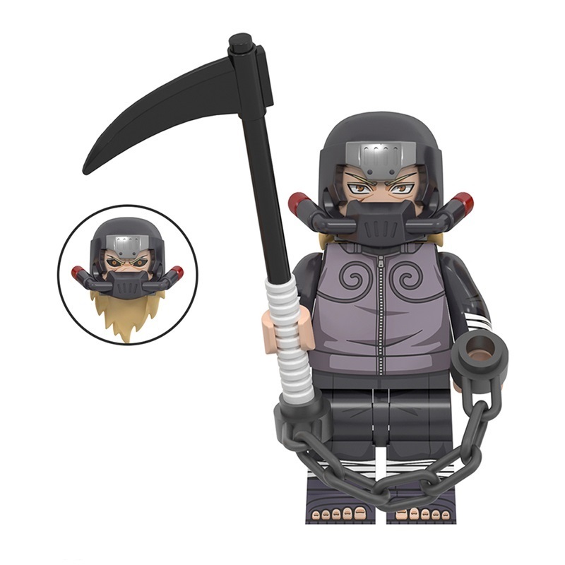 8pcs Naruto Series The Six Paths of Pain and Danzo Hanzo Mifune Minifigures Set - Building Toy ...