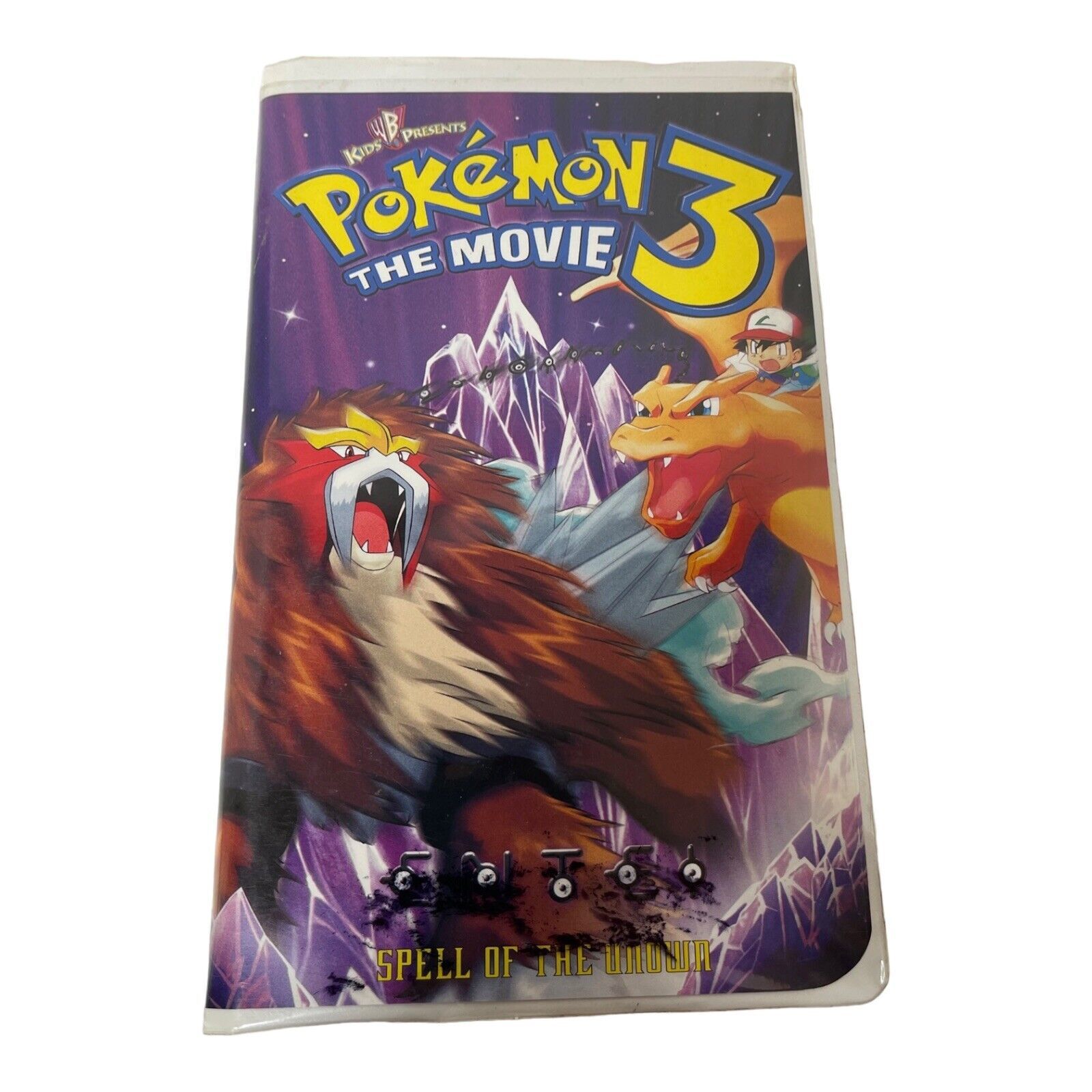Pokémon the Movie 3 (VHS, 2001, Clamshell) Vintage Anime Cartoon - VHS ...