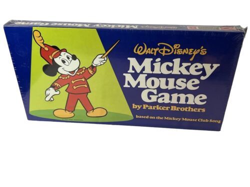 Vintage 1976 Walt Disney’s Mickey Mouse Board Game By Parker Brothers ...