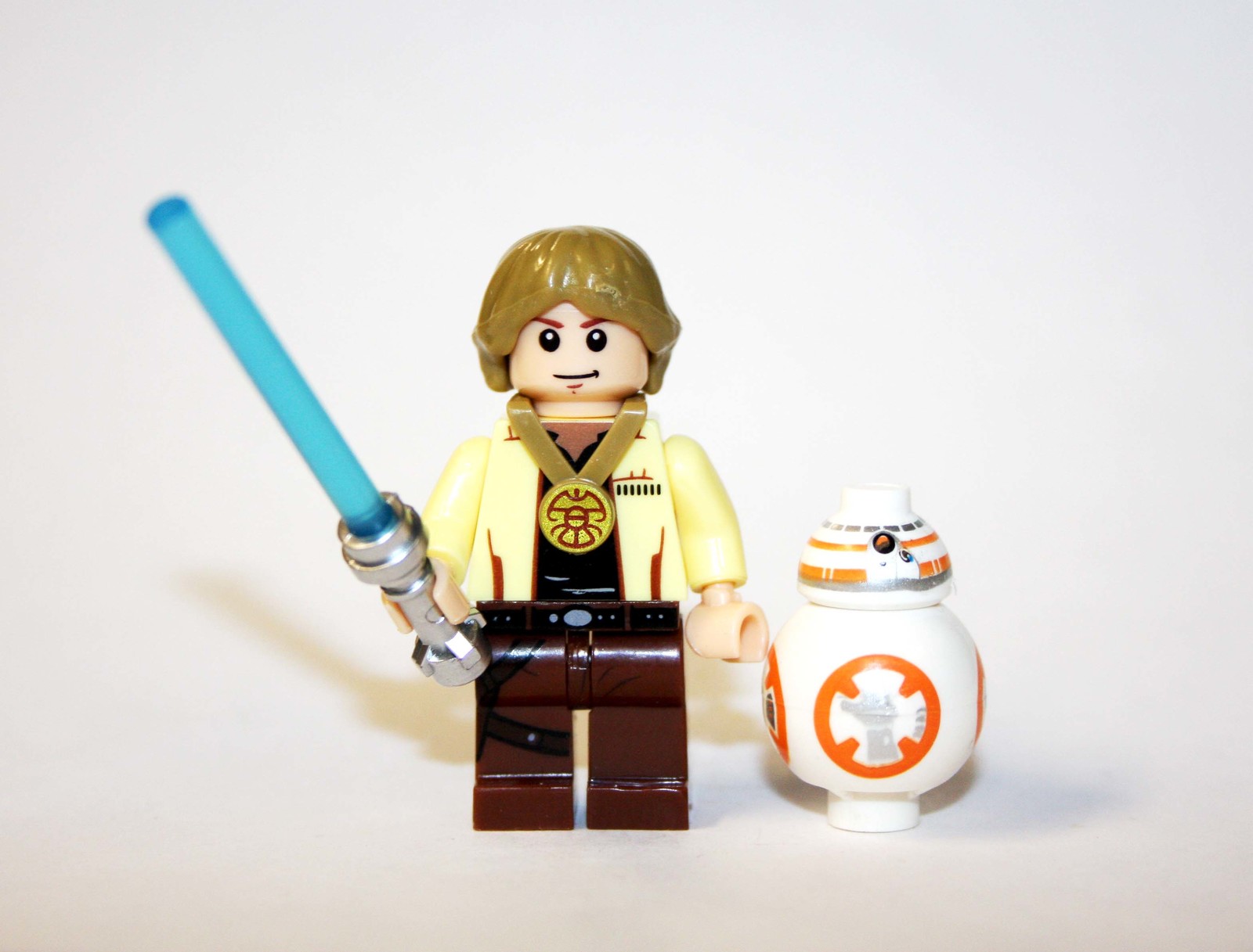 PAPBRIKS Luke Skywalker throne rooms droid Star Wars Custom Minifigure ...
