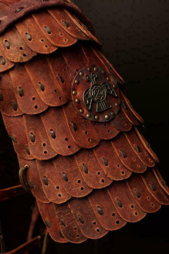 Medieval Mongol Leather FULL Body Armor Kit; and 50 similar items