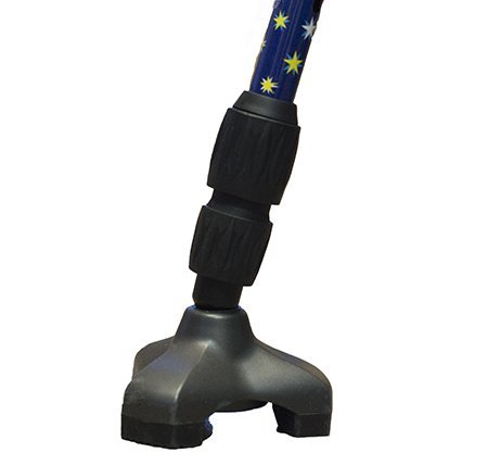 Cane tip with Flexible Rotating tri tip head - Household Supplies ...