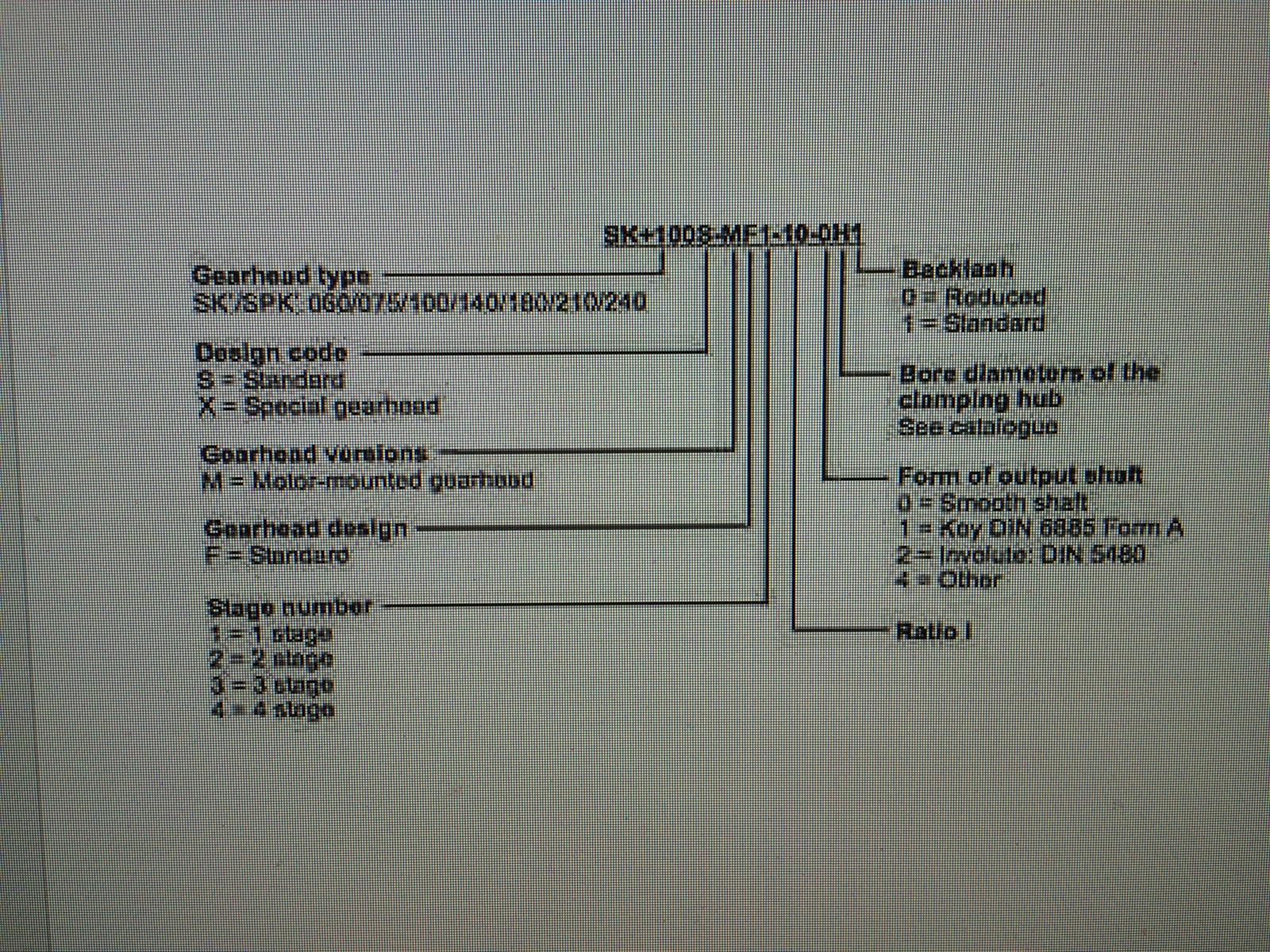 Alpha SP 100-MF2-40-141 Gear Box, Ratio 40:1 - Gearboxes & Speed Reducers