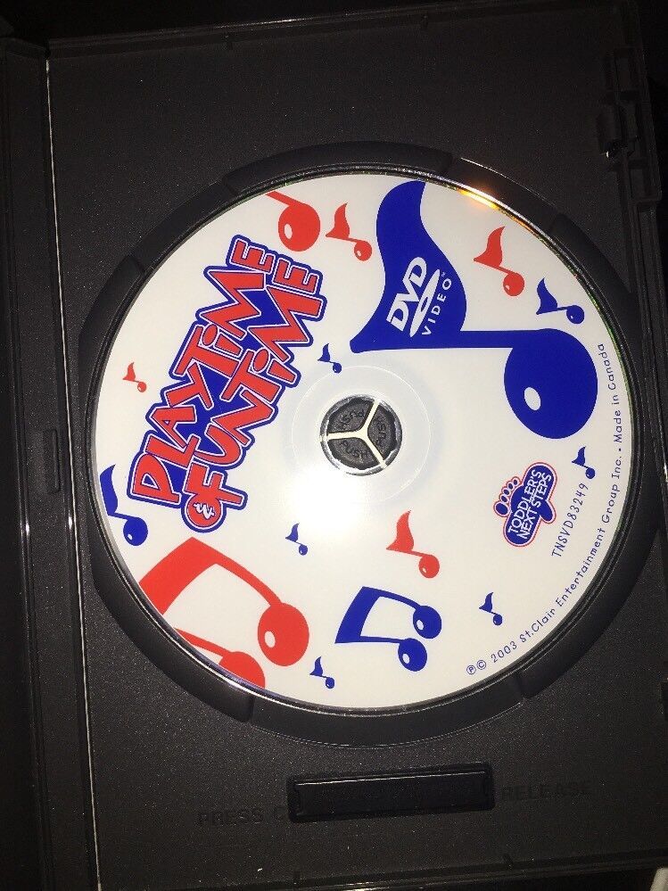 Toddler's Next Steps: Playtime and Funtime DVD RARE VINTAGE-SHIPS SAME ...