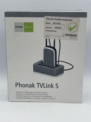 Phonak TVLink S Compilot Hearing Aid Wireless TV Connection - Hearing Aids