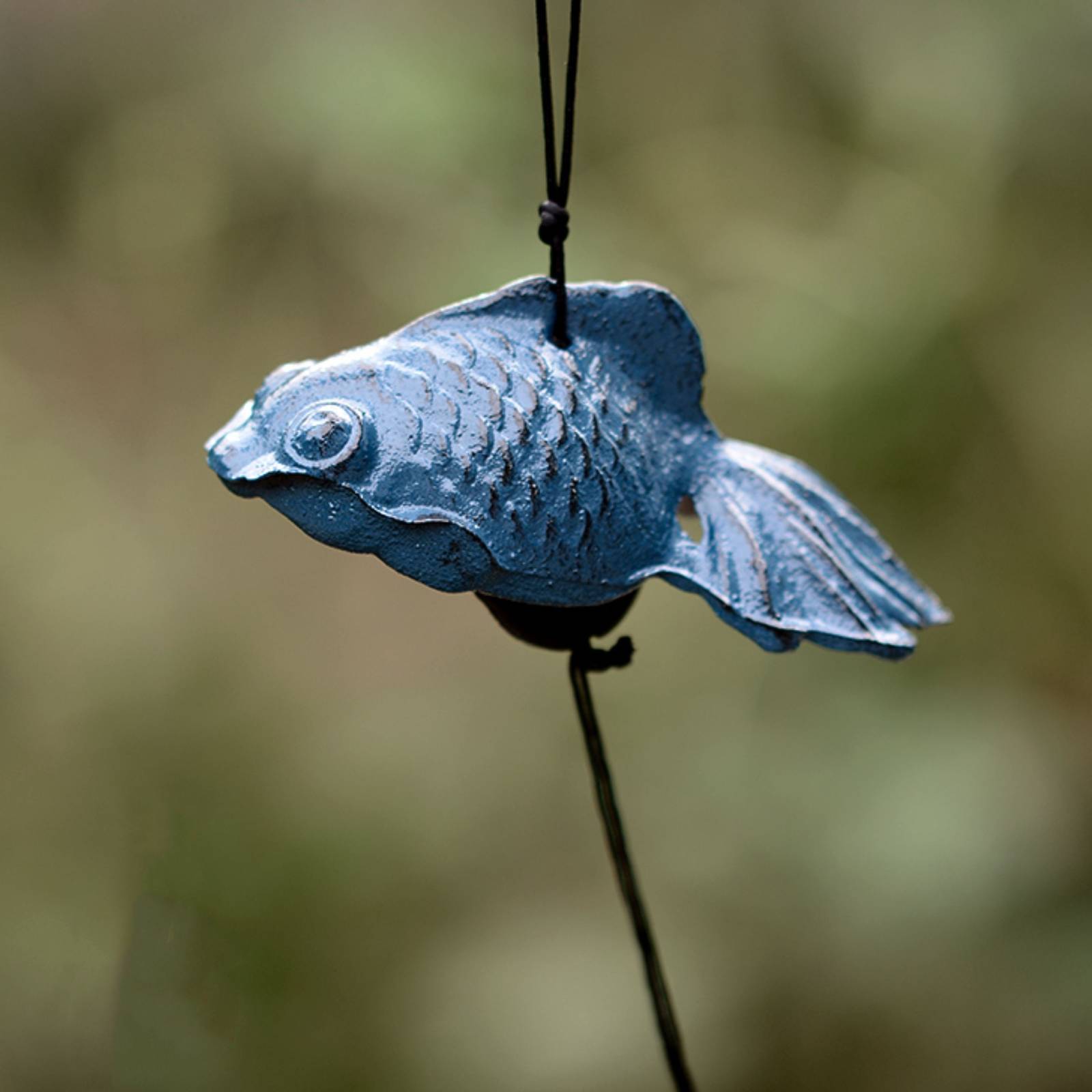 Little goldfish bell Japanese southern cast chimes retro iron bells ...