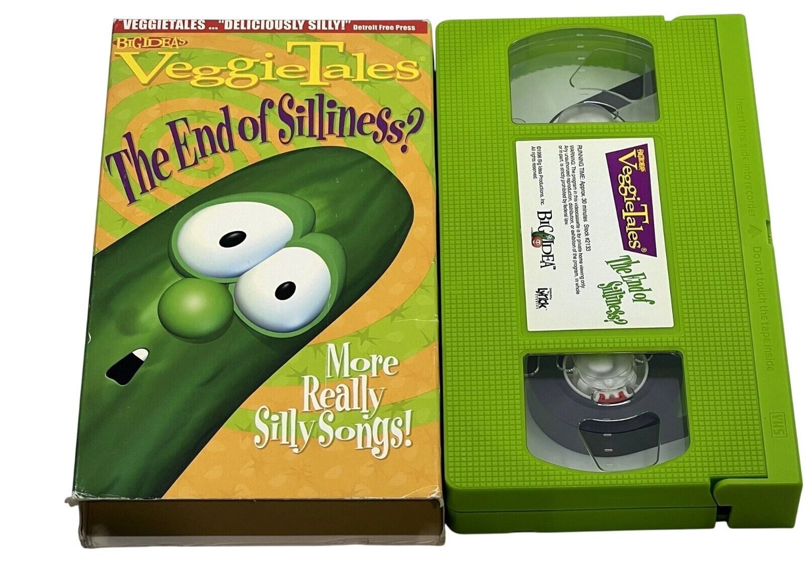 Veggietales VHS "The End Of Silliness?" More Really Silly Songs! - VHS ...